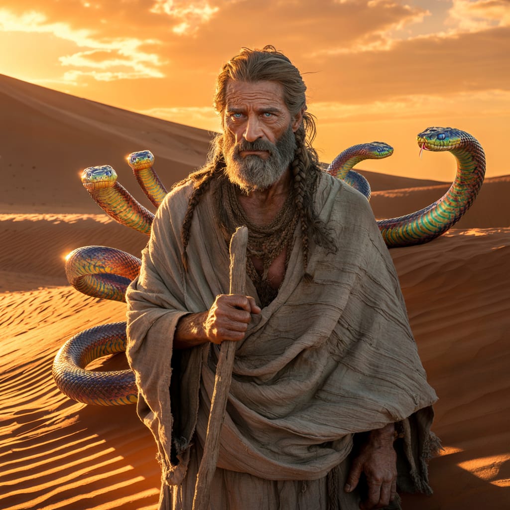 Moses And The Snakes In The Desert | Marayam About Mother Mary
