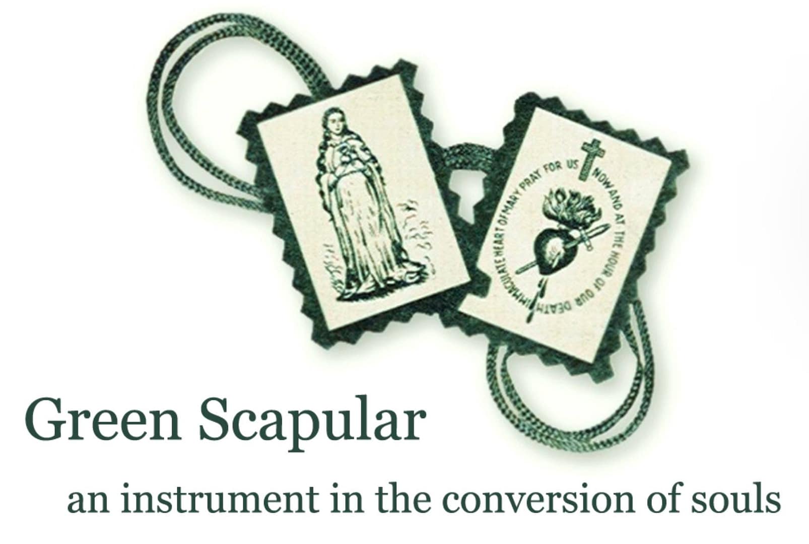 The Apparitions Of Our Lady Of The Green Scapular | Marayam About ...