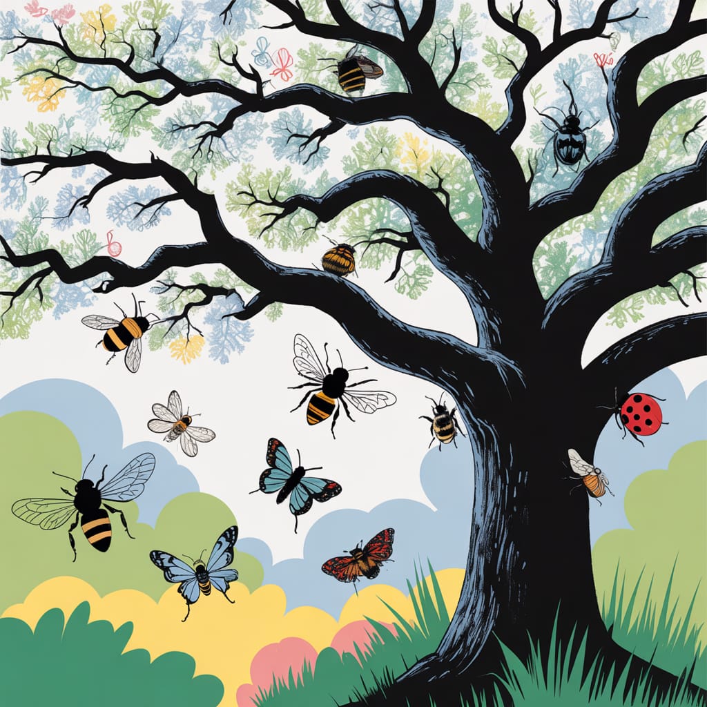 The Relationship Between Trees And Pollinators | Help43 - Help For Trees
