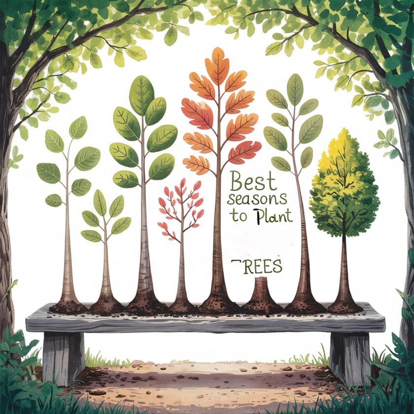 Best Seasons To Plant Different Types Of Trees | Help43 - Help For Trees