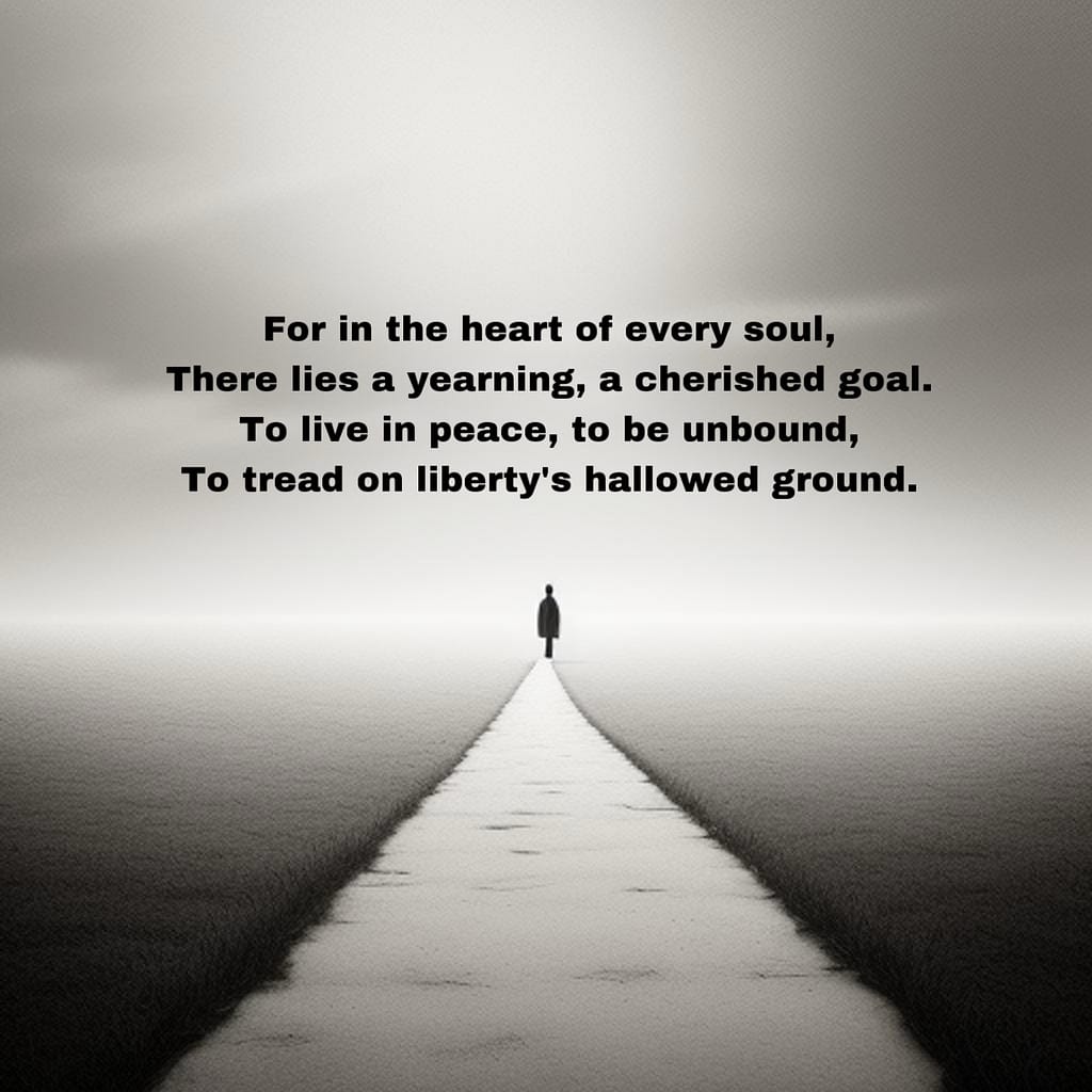 A Call for Freedom | Blog in peace with feather