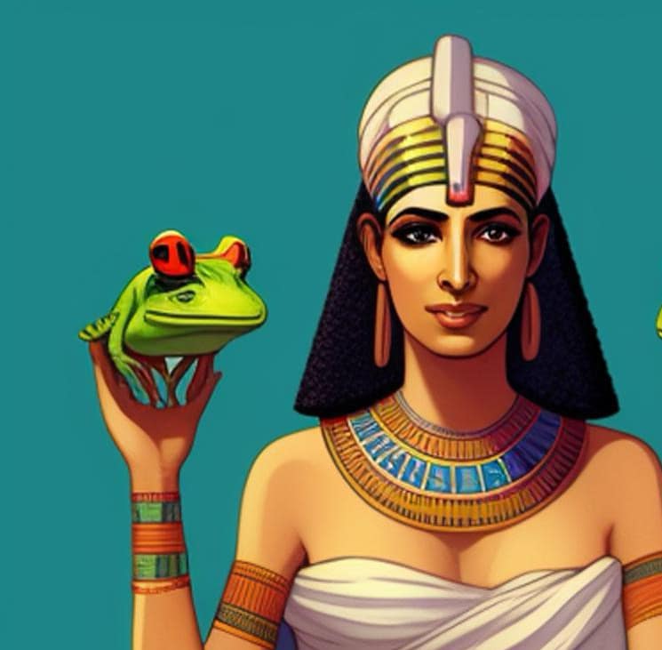 Heket and the Frog | Blog in peace with feather