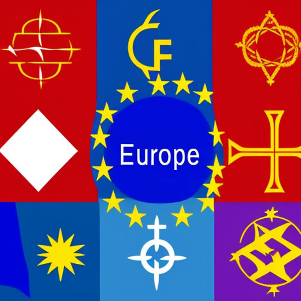 Table With Main Symbols And Their Meaning For Europe | Blog In Peace