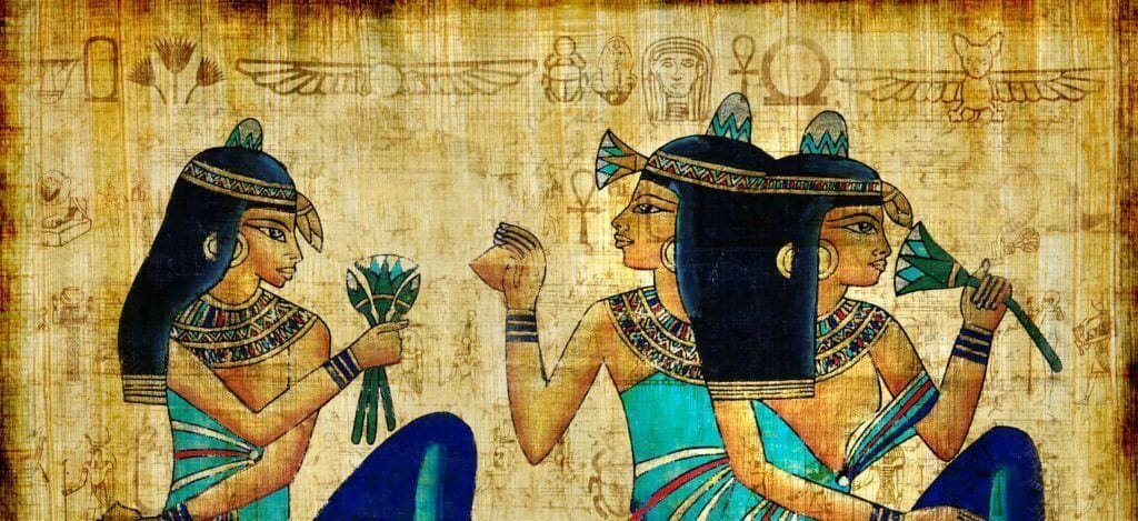 Egyptian color palette | Blog in peace with feather