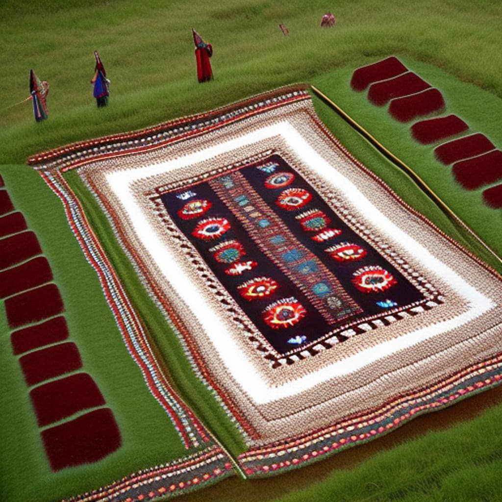 Unraveling the Enigmatic Threads: The Pazyryk Carpet - A Testament to ...