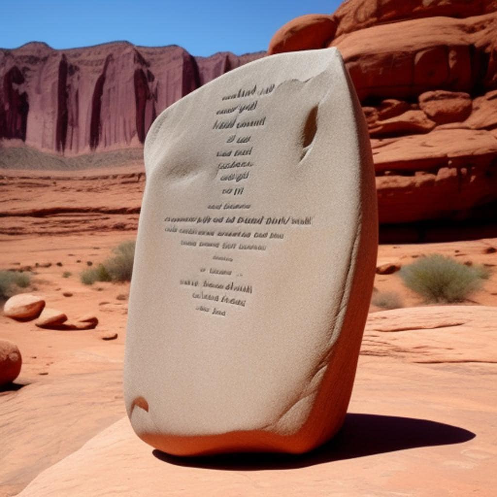 A dressed stone | Blog in peace with feather